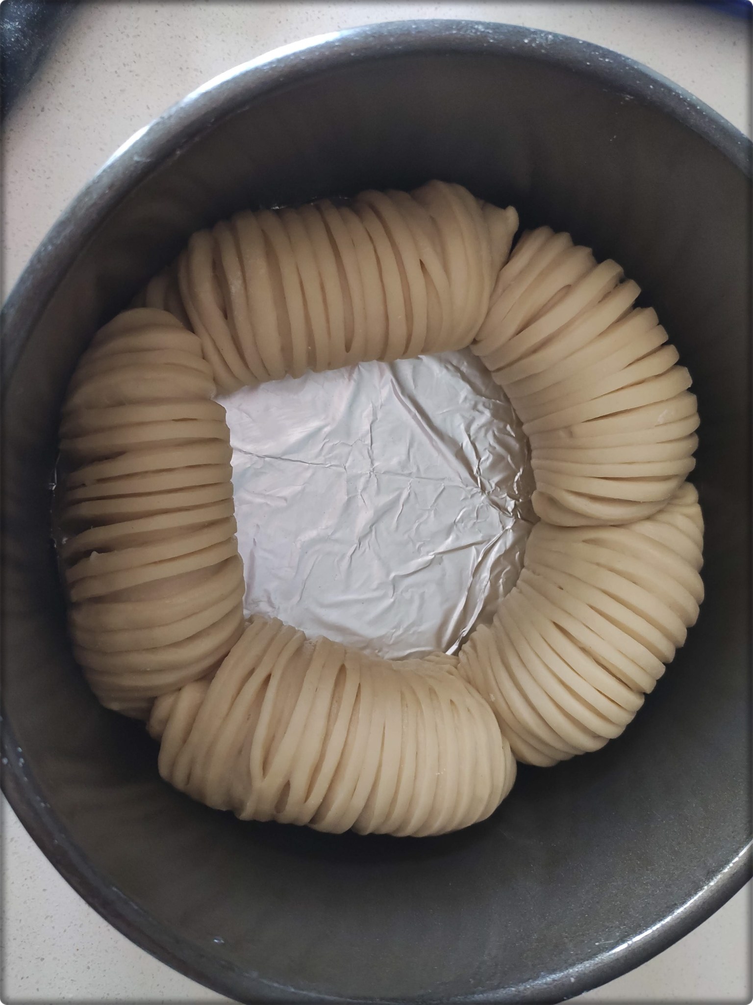 Pan rollo de lana « Un segundo mas tarde