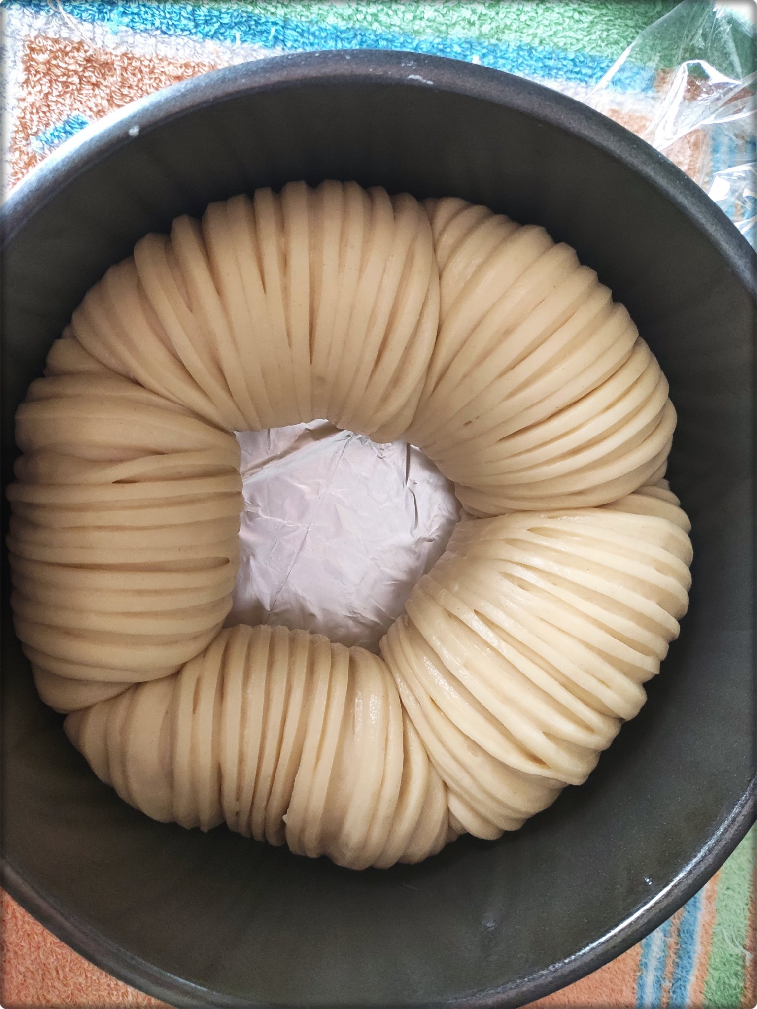 Pan rollo de lana « Un segundo mas tarde